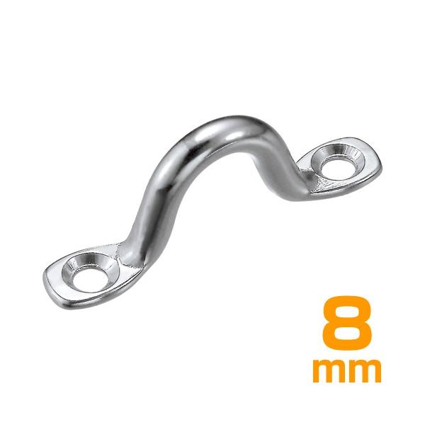 ステンレス製　アイストラップ　8mm [AK3012]