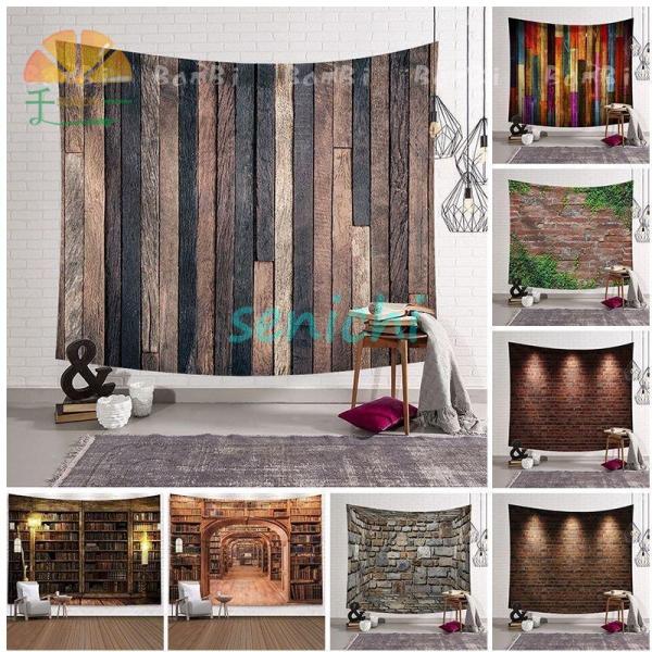 タペストリーは、お部屋を一切傷つけずに、汚さずに、しかも、簡単にリフォーム、アレンジできるアイテムです(^^?マンション?アパートの壁に、合わせて楽しんじゃおう！壁にかけるのはもちろん！家具のカバーや収納ペースの目隠し、テーブルクロスやカー...