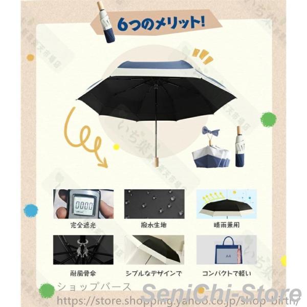 超撥水＆晴雨兼用】生地は水切れの良い撥水加工が施されている高級ポンジー布を使用しており、撥水度試験ではランク5級をクリアしました。また高密度繊維だから、UV加工無しにもかかわらず、に達成（ブラック生地のみ試験行いました。色の濃淡により紫外線...