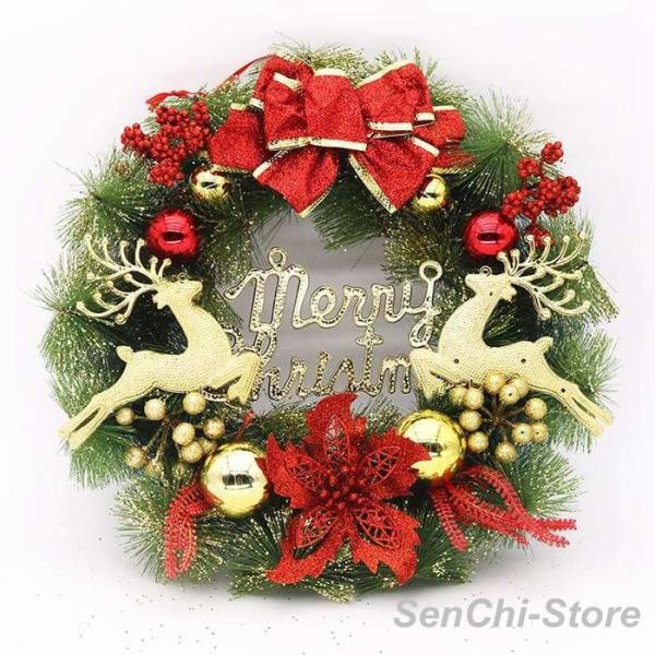 クリスマスリース 北欧 玄関 おしゃれ クリスマス飾り 花輪 ドライリース ドライフラワー リース クリスマス 玄関 部屋 北欧 玄関ドア おしゃれ インテリア 壁掛け ドア ご自宅用 クリスマス プレゼント ギフト 友達 友人 開店祝い ...