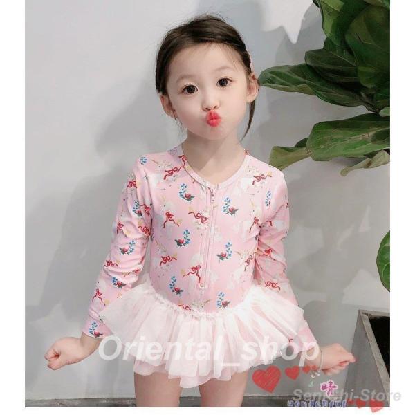 女児 水着 ワンピース マーメイド 子供 水泳服 スイムウェア ワンピース水着 キッズ スイミング ２歳 ３歳 おしゃれ 水着ワンピース　４歳女の子用の水着ワンピースが新速乾性に優れた滑らかな素材を厳選、快適な着心地で爽やかなタイム！【連携...