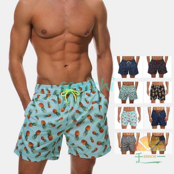 サーフパンツ メンズ 水着 トランクス 水陸両用 インナー付き 男性用 ボードショーツ 涼しい 夏 ビーチパンツ ハーフパンツ 総柄素材：ポリエステル色 カラー1 カラー2 カラー3 カラー4 カラー5 カラー6 カラー7 カラー8サイズ ...