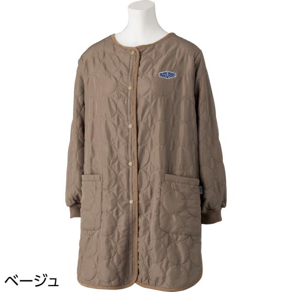 表地：ポリエステル100％　裏地：ポリエステル100％　リブ部分：ポリエステル95％・ポリウレタン5％中国製手洗いホック秋冬用