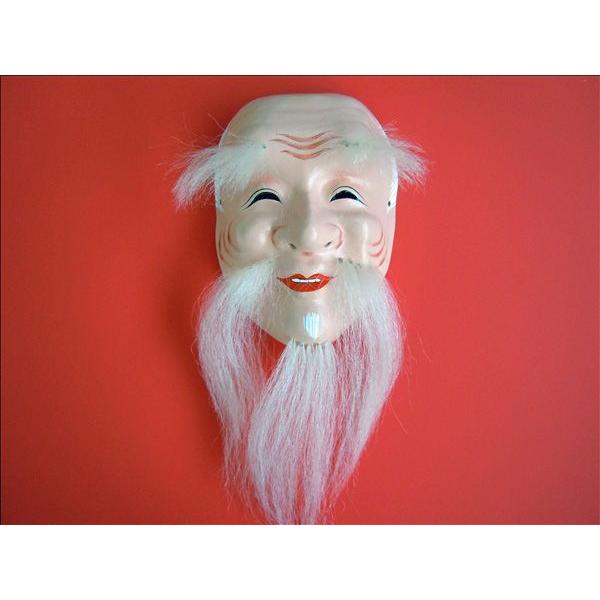 張子の咥え面　浦島です。縦　約20cm。巾　約15cm。横に小さな穴がありますので、ゴム紐を用意すれば咥えずに使うことも出来ます。