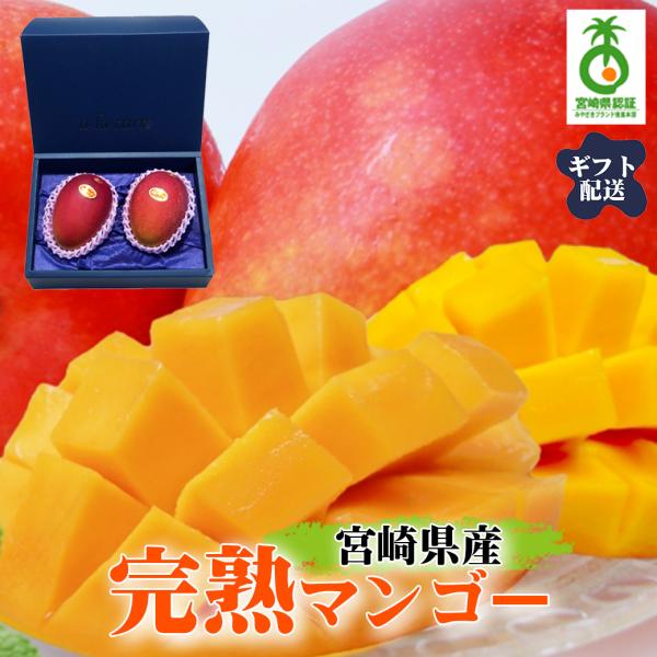 【発売日：2026年05月21日】宮崎県の温暖な気候と長い日照時間を活かして育てられた、糖度の高いトロピカルフルーツ 完熟マンゴー。果実にストレスをかけず、ゆっくりと育てることで、甘みが凝縮されたマンゴーになります。樹上でじっくりと熟成され...