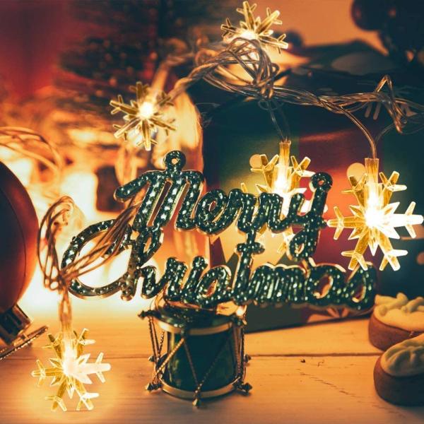 ●材質：銅線●カラー：ウォームホワイト●LED数：20個電球●電源：単三電池（別売り）●点灯モード：2種類●長さ：3m●防水仕様：IP44