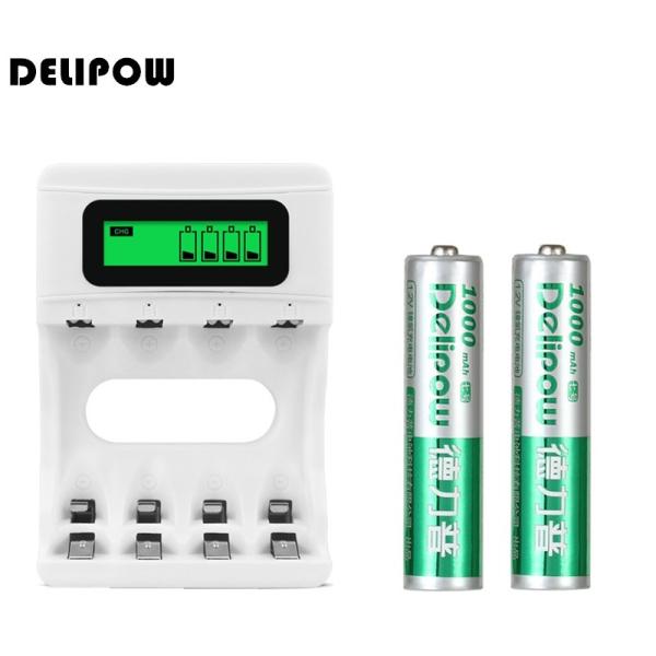 品名：単4形 Ni-MH(ニッケル水素)充電式電池<BR>電圧：1.2V   容量：1000mAh<BR>サイズ：10×44mm<BR><BR>●充電の時、バッテリの陽極と陰極を逆に間違いない...