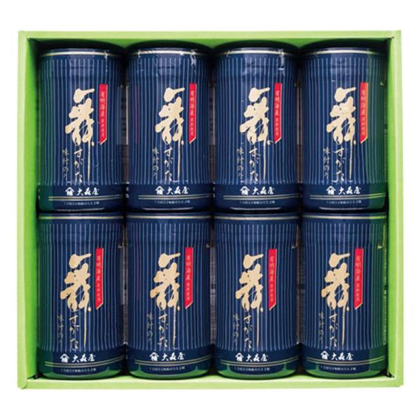 ●箱サイズ:30.4×33.1×8.1cm●箱入重量:0.7kg●セット内容:セット内容/有明海産味付のり（10切32枚） ×8●賞味期限:常温540●アレルゲン:小麦・えび
