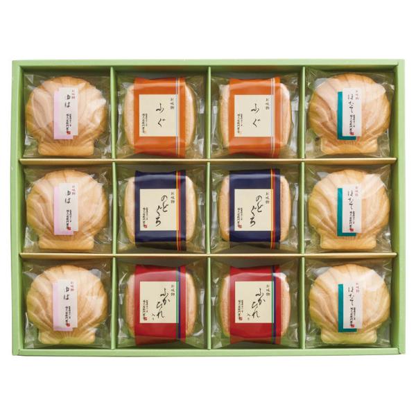 鰹節専門店ならではの、だし薫る風味豊かなお吸物です。のどぐろ、ほたてなどを椀種にしたそれぞれのお吸物を、香ばしい手焼きの最中に包みました。お湯を注ぐだけで、料亭さながらの味をお楽しみいただけます。●箱サイズ:25.5×33.5×5.5cm●...