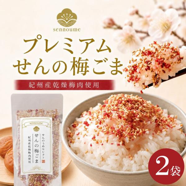 梅 ふりかけ せんの梅ごま 梅干し 梅ごま 胡麻 おにぎり お茶漬け しそ 品　名：せんの梅ごま内容量：60g×2袋乾燥梅原産地：梅（和歌山県）※熨斗やギフト包装は承ることができません※メール便でのお届けです※郵便ポストへの投函となります一...