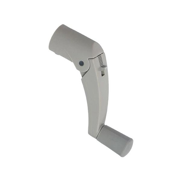 入数：1個メーカー：YKK AP型番：2K-31758適応商品：フレミングII・テルモアII 弓形出窓 たてすべり出し窓（オペレーター仕様） エイピアJ・エピソード・フレミングJ たてすべり出し（オペレーター仕様）カラー：A3（カームグレイ...