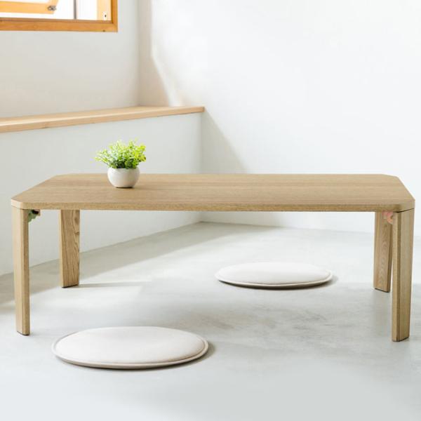 天板も脚も同じ素材なので、木の質感や温もりを感じられるリビングテーブルです。※天板の木目、節の位置、色味に個体差がございます。（返品や交換は一切不可となります）●商品サイズ幅105×奥行700×高さ355mm●商品重量：約11.3kg●材　...