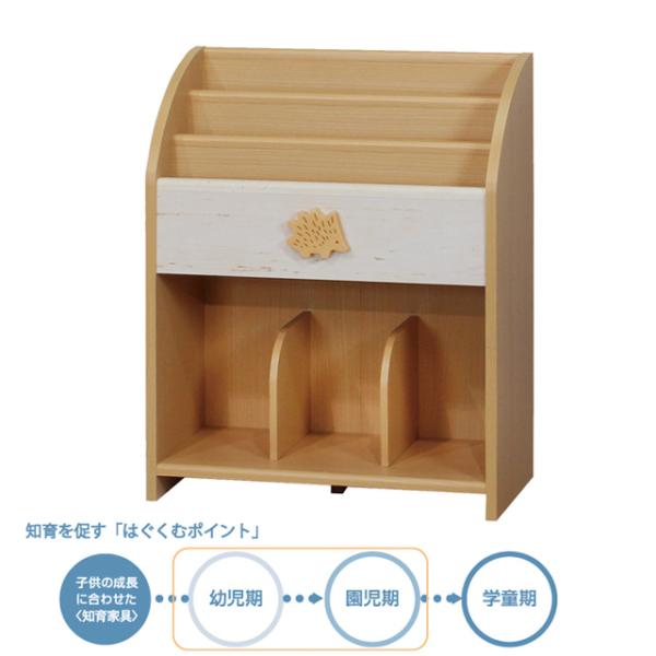 自然な木質素材を表現したナチュラルブラウンと、ビンテージ風のホワイトの2つの木目シートを使用。木目柄・色味など質感表現にこだわりました。●商品サイズ幅563×奥行265×高さ696mm●商品重量：約9.5kg●材　質本体：プリント紙化粧繊維...