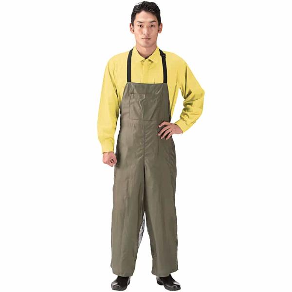 【発売日：2023年09月08日】汚れを防ぐ草刈りサロペット G-300。草刈りサロペットの単品販売です。草刈りセット G-005 3点セットをお使いの方で、破損した場合の買い替え等にご利用ください。草刈りサロペット汚れを防いで安全快適。バ...