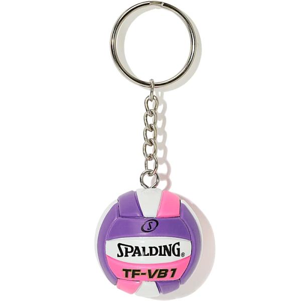 【発売日：2024年11月15日】キーチェーン パープル×ピンク色。SPALDINGの人気アイテム、キーチェーンにバレーボール型のニューカラーが登場。パープルとピンクの鮮やかなカラーリングが、プレーシーンから普段使いまで元気を届けます。コン...