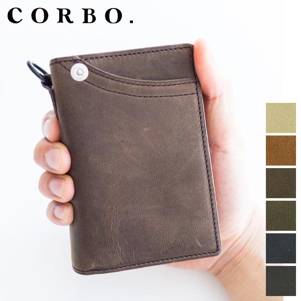 コルボ CORBO 【正規品保証】当店は取扱いブランド全ての正規販売店でございます。★安心の3年保証付き！商品名：CORBO. コルボ -CLAY Works Horse- クレイワークスホース 小銭入れ付き二つ折り財布(縦型) 8JF-9...