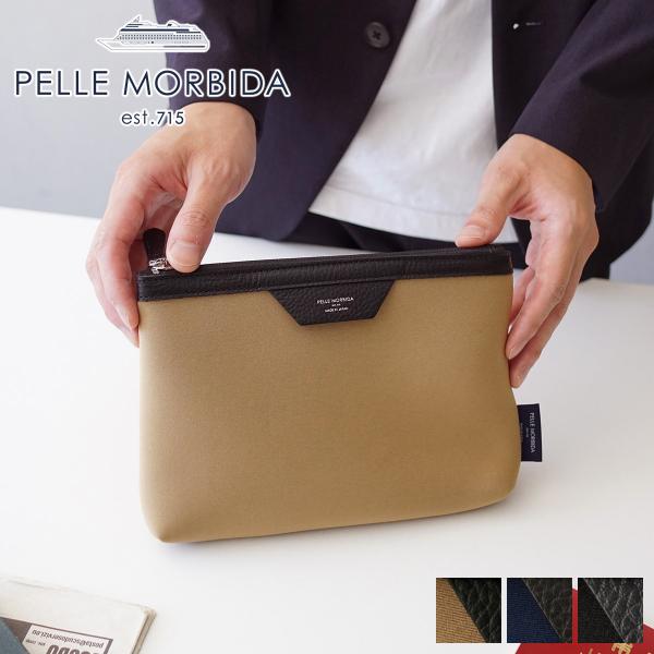 ペッレモルビダ PELLE MORBIDA 【正規品保証】当店は取扱いブランド全ての正規販売店でございます。★安心の3年保証付き！商品名：PELLE MORBIDA ペッレモルビダ Cinque Terre チンクエテッレ ポーチ PMO-...