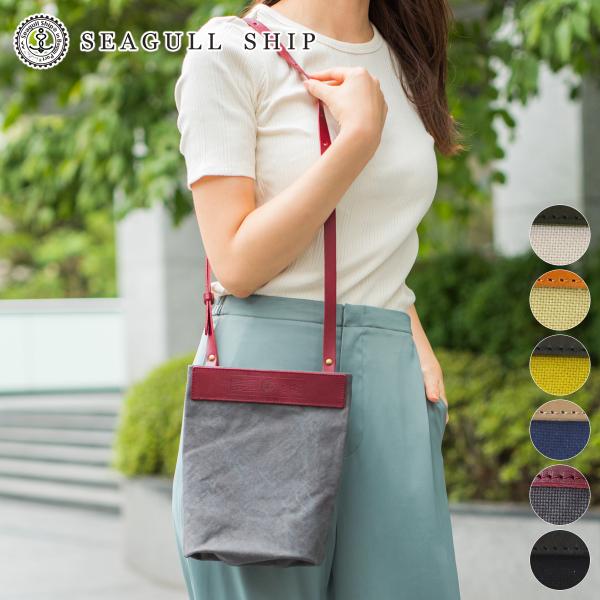 シーガルシップ SEAGULL SHIP 【正規品保証】当店は取扱いブランド全ての正規販売店でございます。★安心の3年保証付き！商品名：SEAGULL SHIP シーガルシップ 防水ドゥーマン 防水バイオクロス×栃木レザー ミニサコッシュ ...