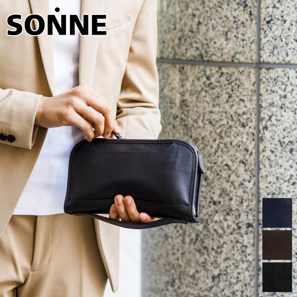 ゾンネ SONNE 【正規品保証】当店は取扱いブランド全ての正規販売店でございます。★安心の3年保証付き！商品名：SONNE ゾンネ CLAUDIO クラウディオ ミニ ショルダーバッグ SO-SOX011・外寸：縦14cm×横25cm×ま...