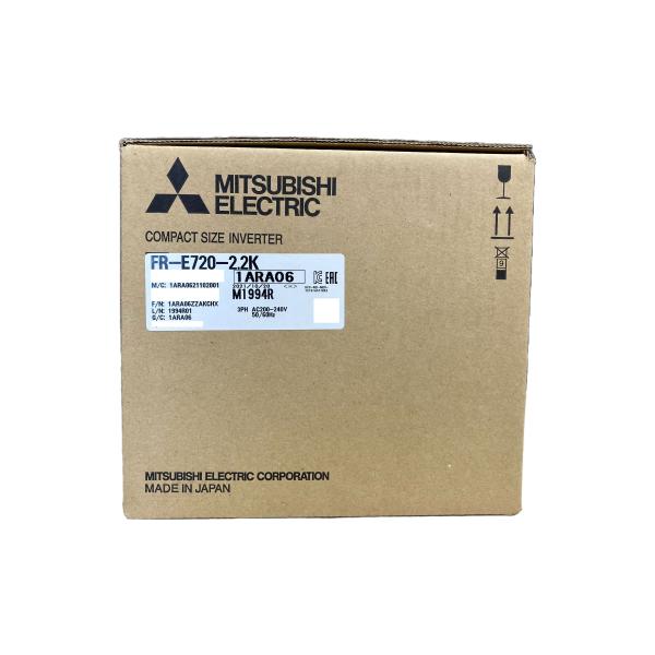 インバータとDCリアクトルのセット販売となります。※単品での販売は行っておりません。FR-E720-2.2K適用モータ容量(kW)：2.2kW定格入力交流電圧・周波数：3相 200〜240V 50Hz/60Hz通信：RS-485,CC-Li...
