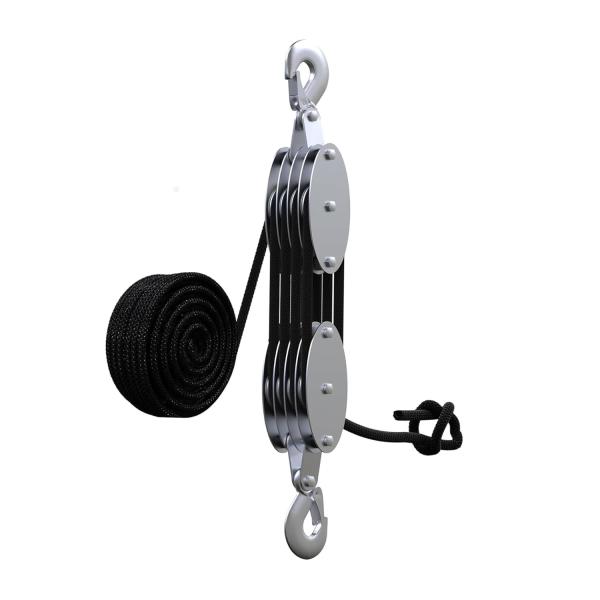 商品仕様：■使用荷重 : 300kg ■安全係数 : 6 ■ロープ? : 20m ■破断荷重 : 2000kg ■重さ:2.0kg ■標準揚程 :2.5m ■PL保険加入商品