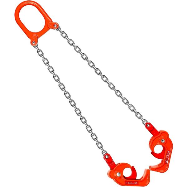 ■商品仕様：■高品質 CE認証　■吊り上げ能力：：500kg(シングル) / 1000kg(ダブル) ■ 材質：合金鋼 ■トップリング内径：89 x 114mm■有効持ち上げ距離：690 mm■チェーンサイズ：6.3 x 480mm■フック...