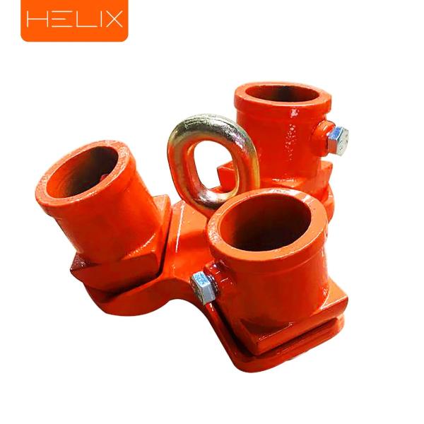 ■商品仕様：■国内デザイン商品■定格荷重:1.0ton■適合支柱:鉄パイプ (2.3~3mm)　■適用支柱径(mm):48.6　■質量:6.1kg■PL保険加入商品