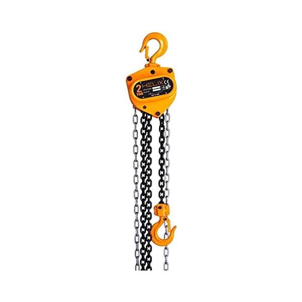 商品仕様：■高品質 CE認証　■GS,TUV規格認証(ドイツ安全審査機関)■定格荷重:2.0ton■標準揚程:3.0m　■手動力:343N　■フック間最小距離:420mm■ロードチェーン長さ:3m ■ハンドチェーン長さ(二つ折り):2.6m...