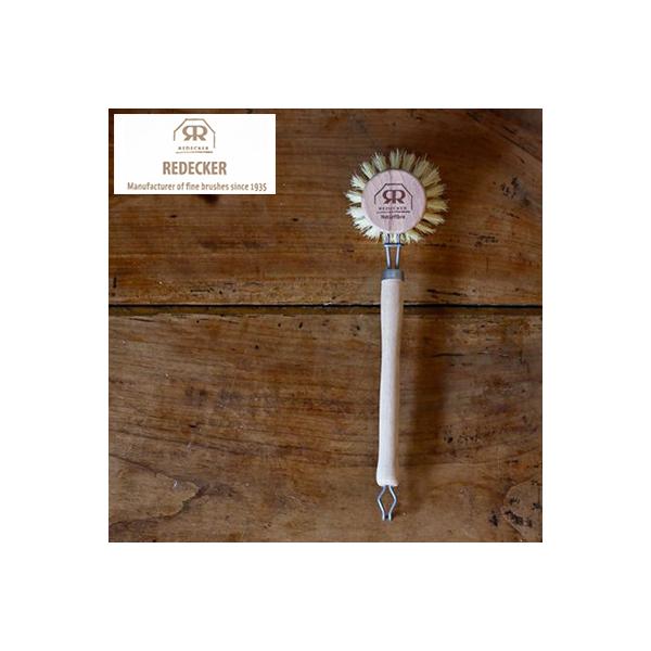 ●商品名： REDECKER レデッカー キッチンブラシ(白）●材質： 植物繊維●サイズ： 全長 約25cm（ヘッド含）ブラシヘッド直径 約4cm　ブラシ毛 約2cm　●ブランド： レデッカー