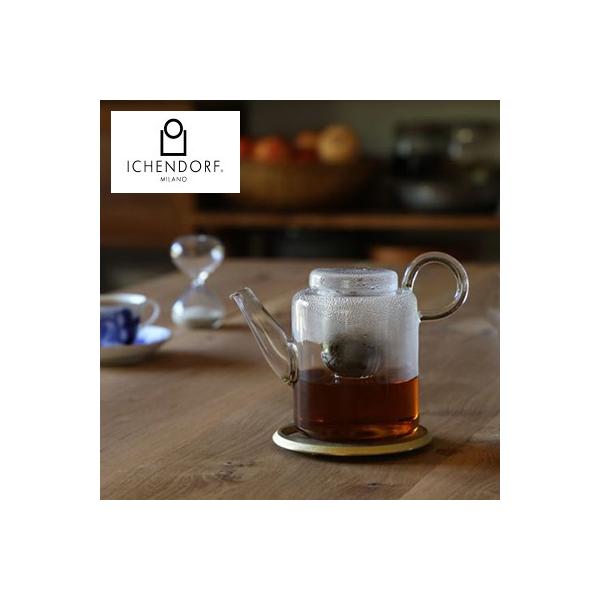 商品名：ICHENDORF MILANO PIUMA トールティーポット / フィルター付サイズ：H150mm W195mm（ハンドル含）φ10ｍｍ実容量：650ml材質：ボロシリケイト(耐熱ガラス）ブランド：ICHENDORF／イッケンド...