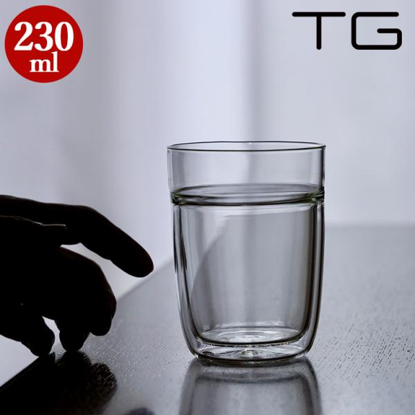 ▼商品詳細・商品名：Double Layer Glass・容量：230ml・生産国：台湾・素材：耐熱ガラス・ブランド：TG