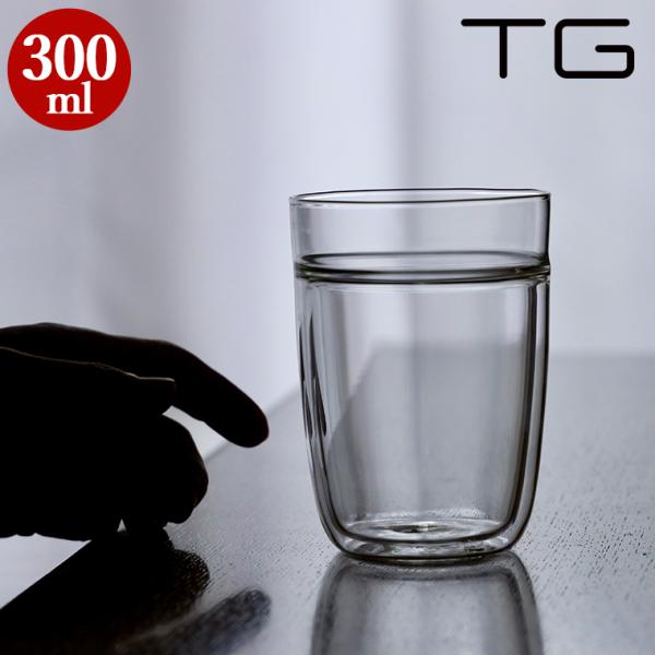 ▼商品詳細・商品名：Double Layer Glass・容量：300ml・生産国：台湾・素材：耐熱ガラス・ブランド：TG