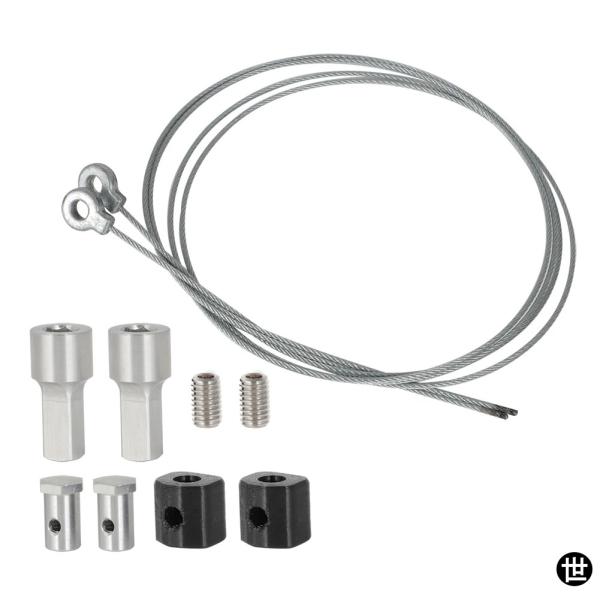 プジョー 206 CC ルーフトランククランプケーブル修理キット 部品番号 8484P6 トランクロックケーブルの完全な修理キット