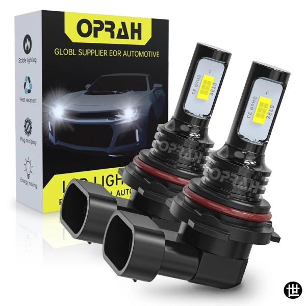OPRAH 2X H7 LEDヘッドライトバルブ CSP 3570 2SMD 車用ライト H1 H3 H4 H11 9005 HB3 9006 HB4 880 881 H27 オートフォグランプ 6000K ホワイト