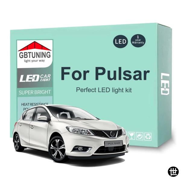 日産 パルサー N14 N15 N16 C13 1990-2016 2017 2018 2019 2020 車用 LED インテリアライトバルブキット LED マップドームトランクランプ CANバス