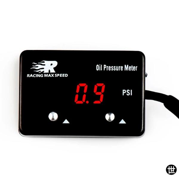自動200PSI 18 NPTセンサーデジタル油圧計スクエアレッドディスプレイデジタル油圧計センサー付きOPM-01