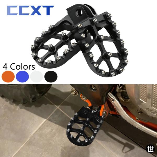 フットペグ フットレスト ペダル KTM SX SXF EXC EXCF XC XCF XCW 50-530 1998-2017 FREERIDE 250F 250R 350 2012-2018 汎用用