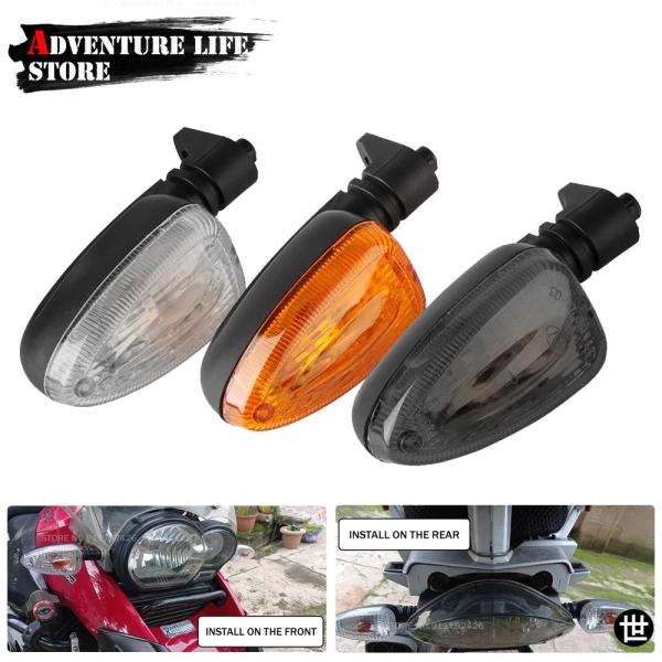 BMW F650GS F800S K1300S R1200R F800R R1200GS 2004-2012 K1200R F800ST フロントリアインジケーターランプ用バイクウィンカーライト