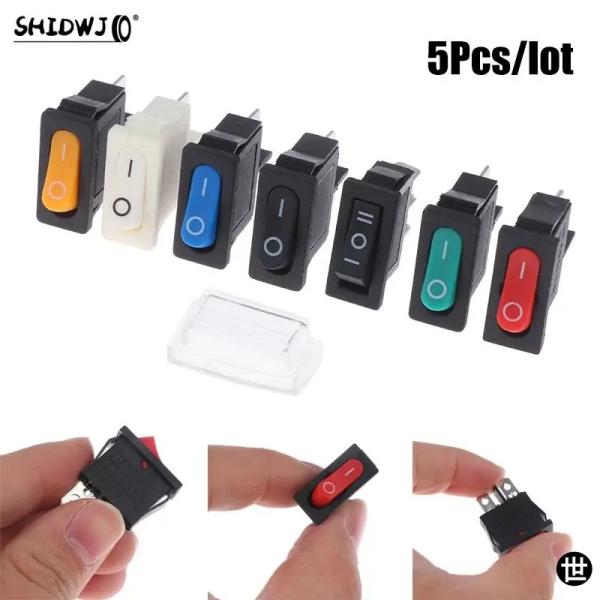 5個 高品質 KCD1-110 9.5X2MM ロッカースイッチ ONOFF 2ピン 計器用電源スイッチ トグルスイッチ回路 防水