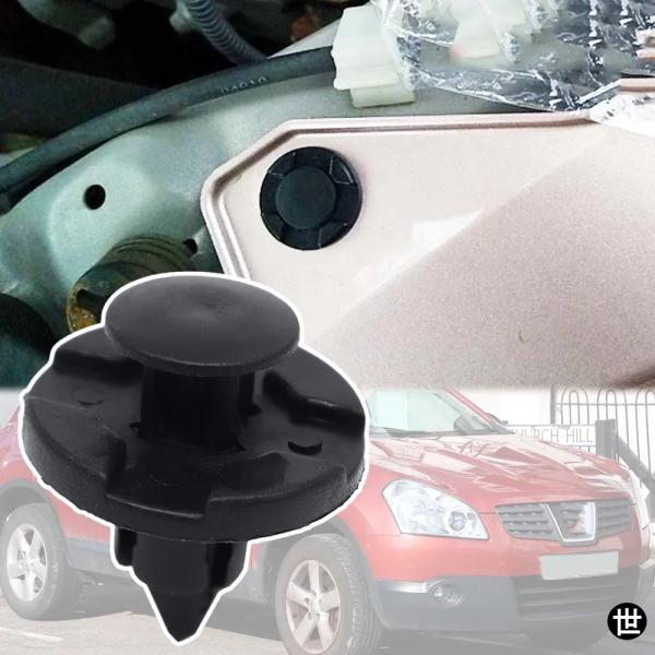 NISSAN QASHQAI J10 J11 2007 2008 - 2017 DUALIS 用 バンパー ホイール アーチ トリム クリップ ライニング ライナー マッドフラップ ガード リベット 交換用