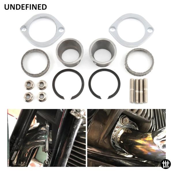 ステンレス製バイク用アンチリバースドラッグパイプ排気パワートルクコーン ハーレー 1 34インチパイプ EVOモデル ツインカム用