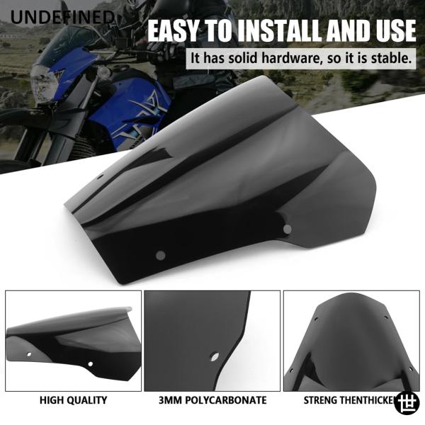 ヤマハ XT660 R 04-16 用 風防 ウインドスクリーン オドメーターバイザー バイザー フロントウィンドシールド デフレクター XT660 R バイクアクセサリー