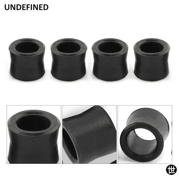 HONDA GL1500C VALKYRIE VTX1800 1300 1997-2009 リアサスペンションブッシングキット ブラックプラスチックショックアブソーバーアームコントロールブッシング