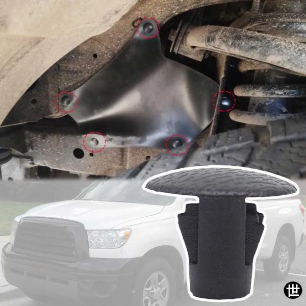 トヨタ タンドラ XK50 XK40 XK30 2000 - 2016 2017 2018 車用 マッドフラップ スプラッシュガード クリップ フェンダー エプロン ライナー ピン リベット トリム 20個