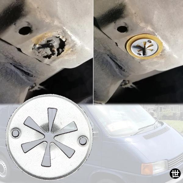 車用スターワッシャー ロック式ヒートシールドファスナーホルダー クランプグロメットリベット排気 VWトランスポーターT4 T5 1990 - 2016 マルチバン用