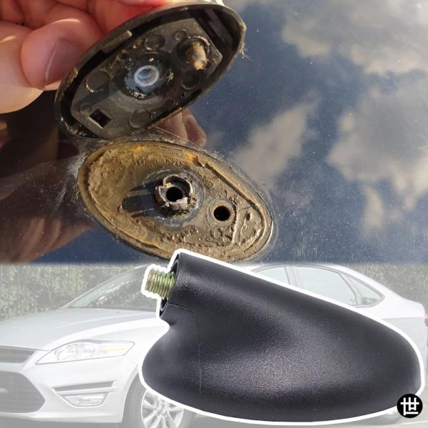 フォード モンデオ MK3 MK4 2001 - 2013 2014 コンターカー外装 AMFM ルーフラジオアンテナ アンテナベース マストシールパッドロッド交換用