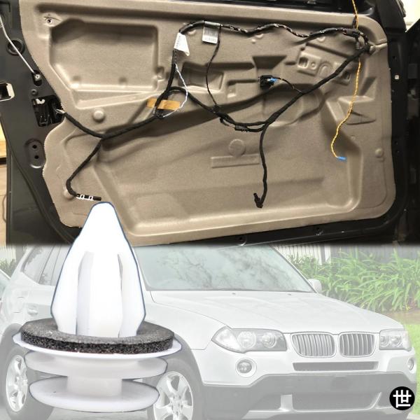 BMW X3 E83 2003 2004 - 2009 F25 2010 - 2018 車ドアカードパネルフェイシアライニングクリップインナートリム交換用 51 41 8 224 768