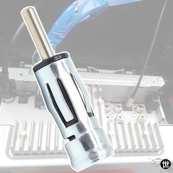 カーラジオステレオ ISO から DIN アンテナアダプターコネクタ シトロエン XSARA PICASSO 2000 - 2008 SAXO C1 SYNERGIE XANTIA ZX 用