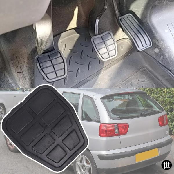 SEAT IBIZA MK1 021A MK2 6K 1984 1985 1986 - 2000 2001 2002 ゴム製ブレーキクラッチフットペダルパッドカバー交換用 321721173