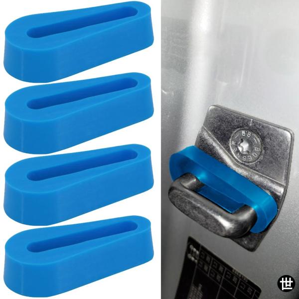 VW GOLF MK 3 4 5 6 7 1992 - 2016 GTI GTE R PLUS 車ドアロックダンパーバッファーデッドナーシール衝撃吸収ダンピングプロテクター